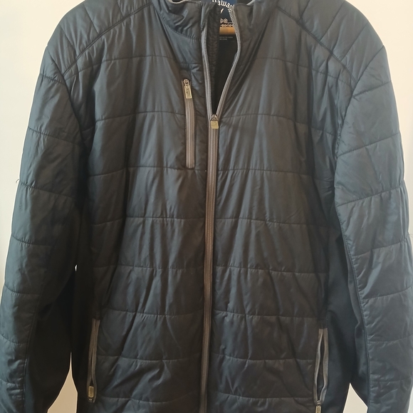 Callaway | Jackets & Coats | Callaway Mens Quilted Jacket Dark Gray ...